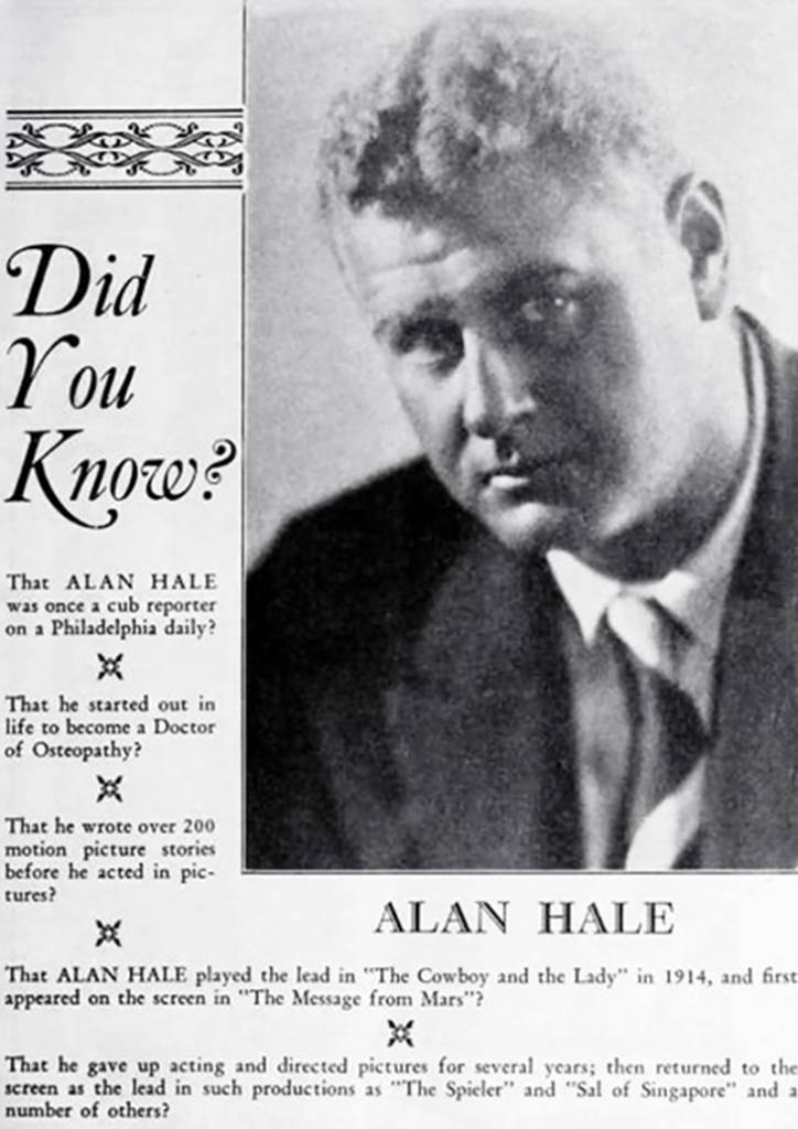 Famous Fathers – Alan Hale Sr. & Jr. | 50+ World - 50+ World